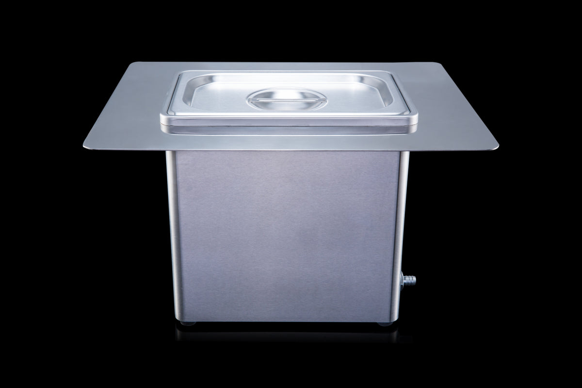 Tri-Clean by BrandMax Recessed Ultrasonic Cleaner U-13LHREC *Free enzy ...