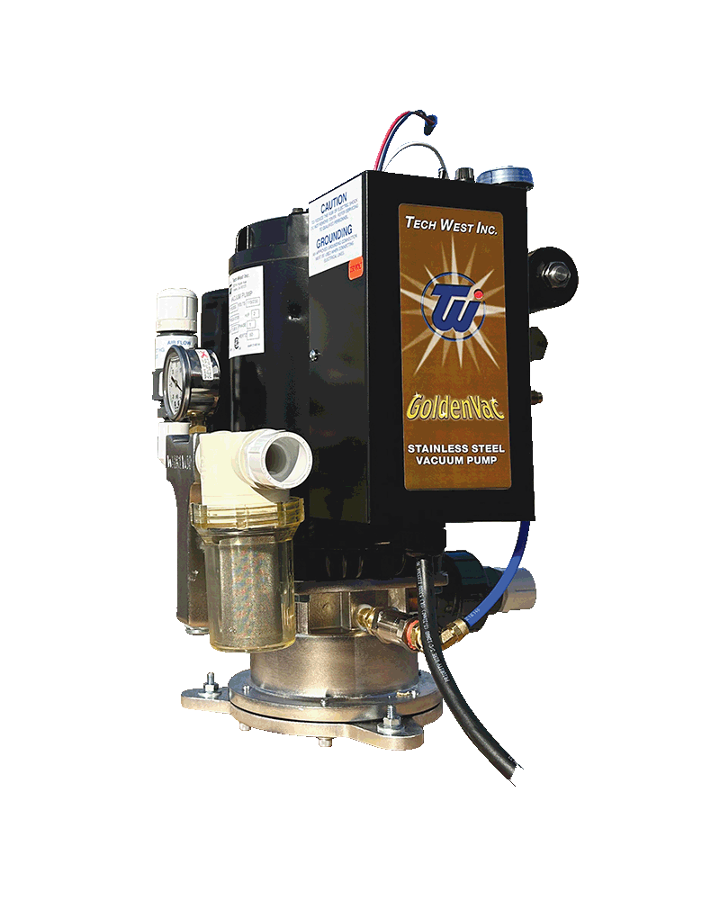 Golden Vac Stainless Steel Liquid Ring Vacuum Pump 1hp Single (3 User ...