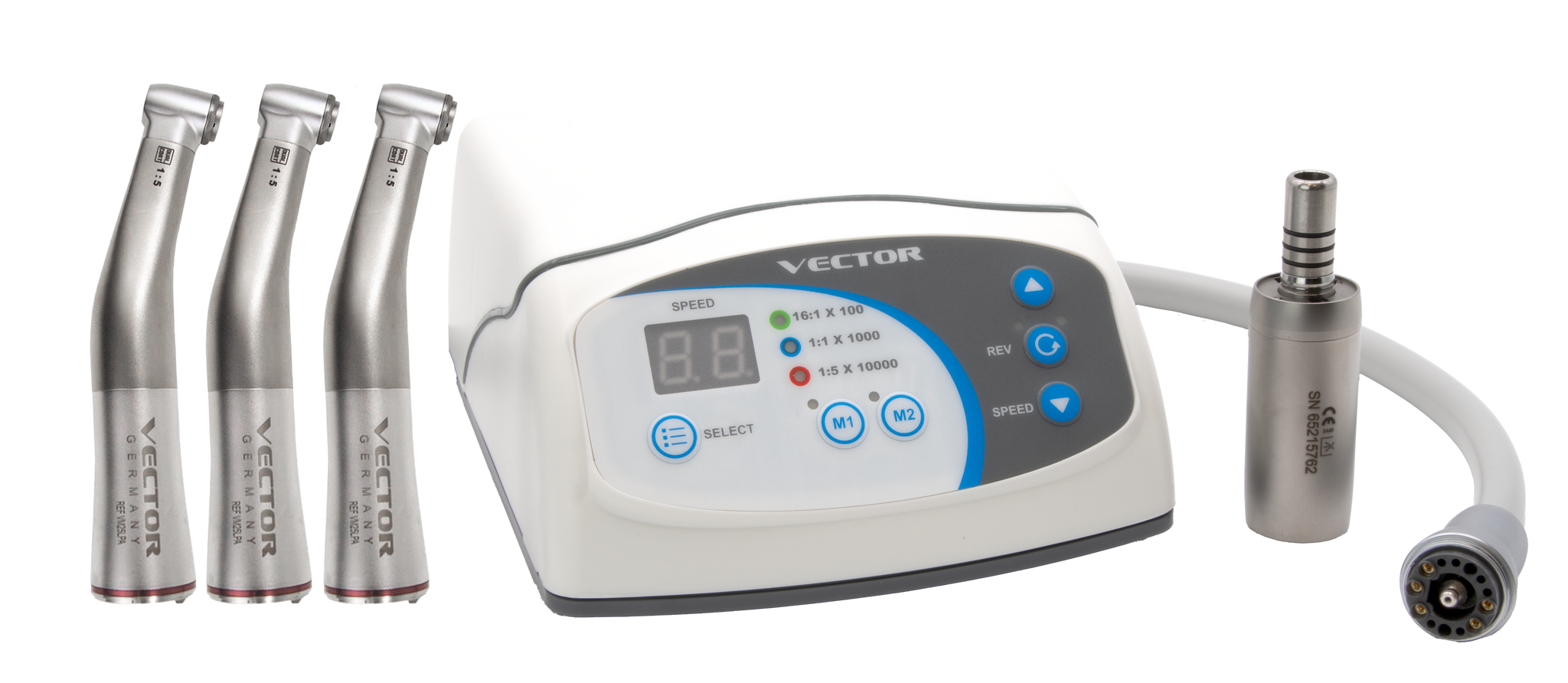 VectorMatic DV100 Desk Top Electric Micromotor Complete Set – Archer Dental