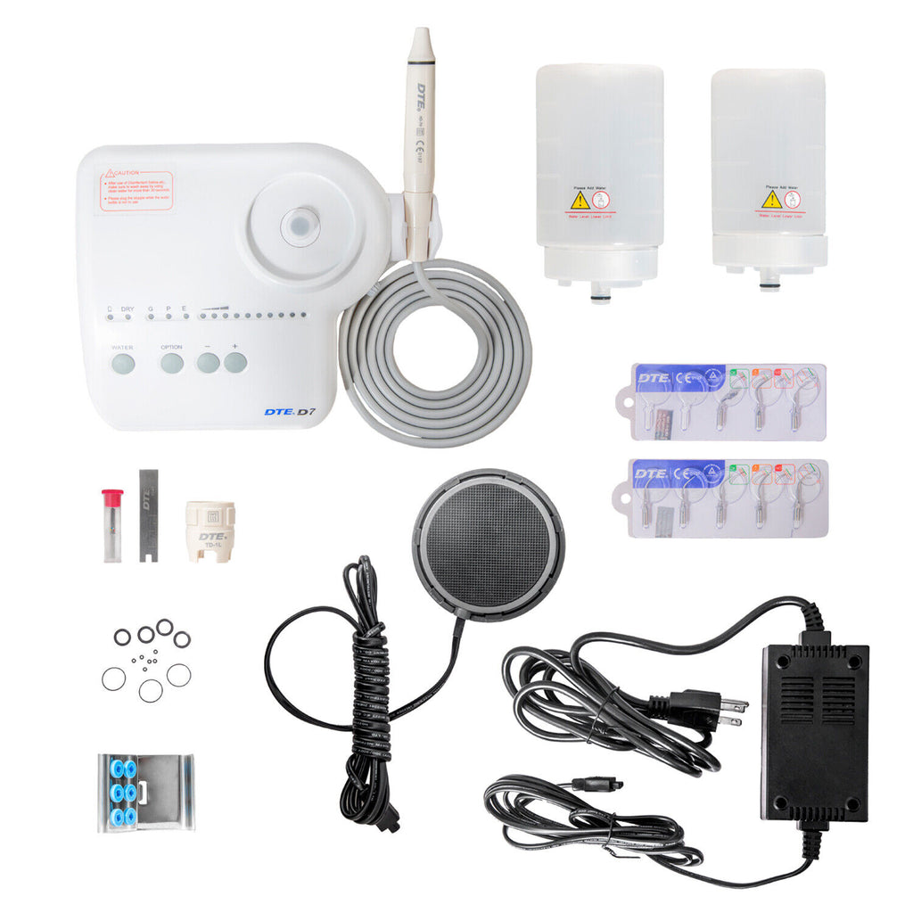 Dental Laboratory Piezoelectric Ultrasonic Scalers Dental Ultrasonic Piezo Scaler Handpiece LED ...