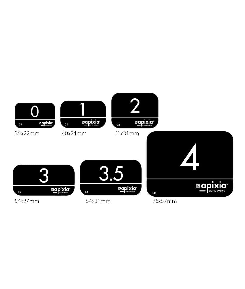 Apixia Phosphor Plates (Size 0-3) 4PK – Archer Dental