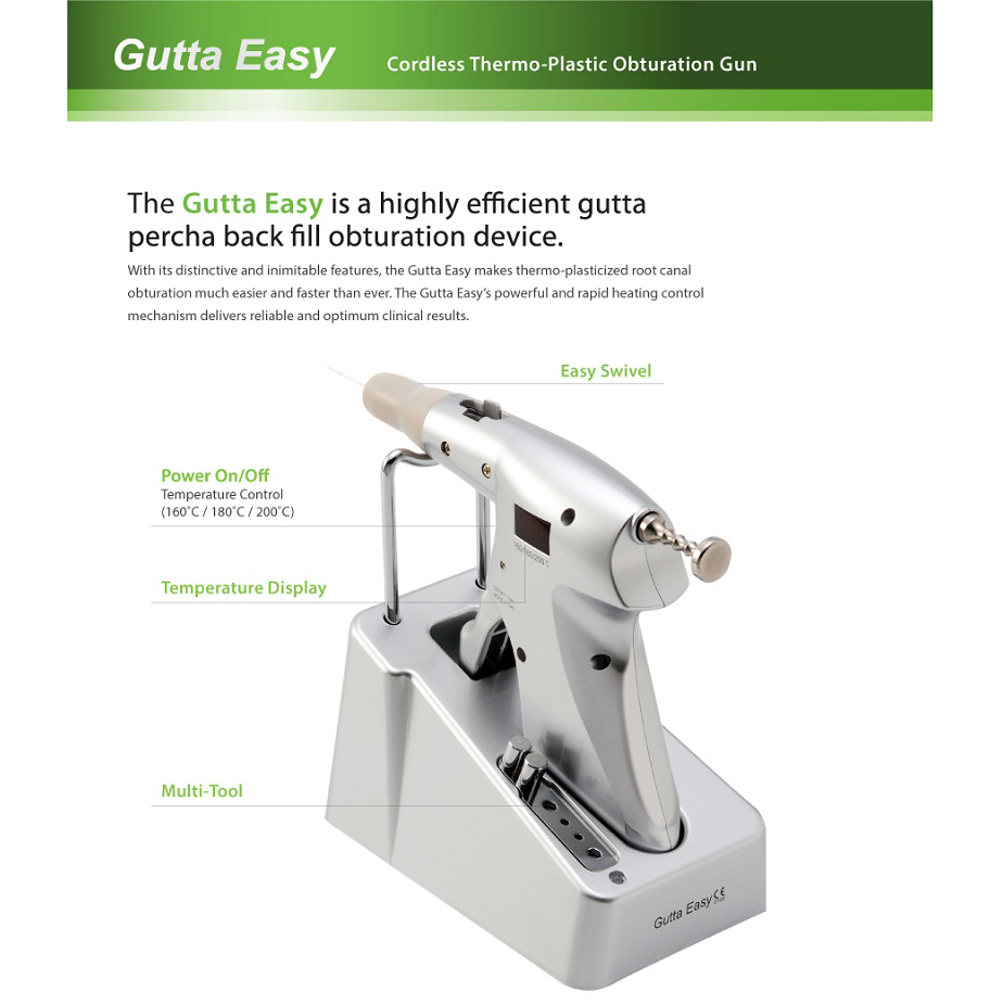 Gutta Easy Cordless Thermoplastic Obturation Gun – Archer Dental